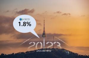 OECD, 내년 한국 성장률 1.8%로 낮춰 - 이코노텔링(econotelling)