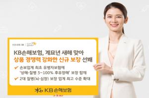KB손해보험, 새해 맞아 보장범위 강화한 '신규보장' 선보여 - 이코노텔링(econotelling)