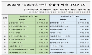 삼성전자, '23년 연속' 국내 매출 수위 고수 - 이코노텔링(econotelling)